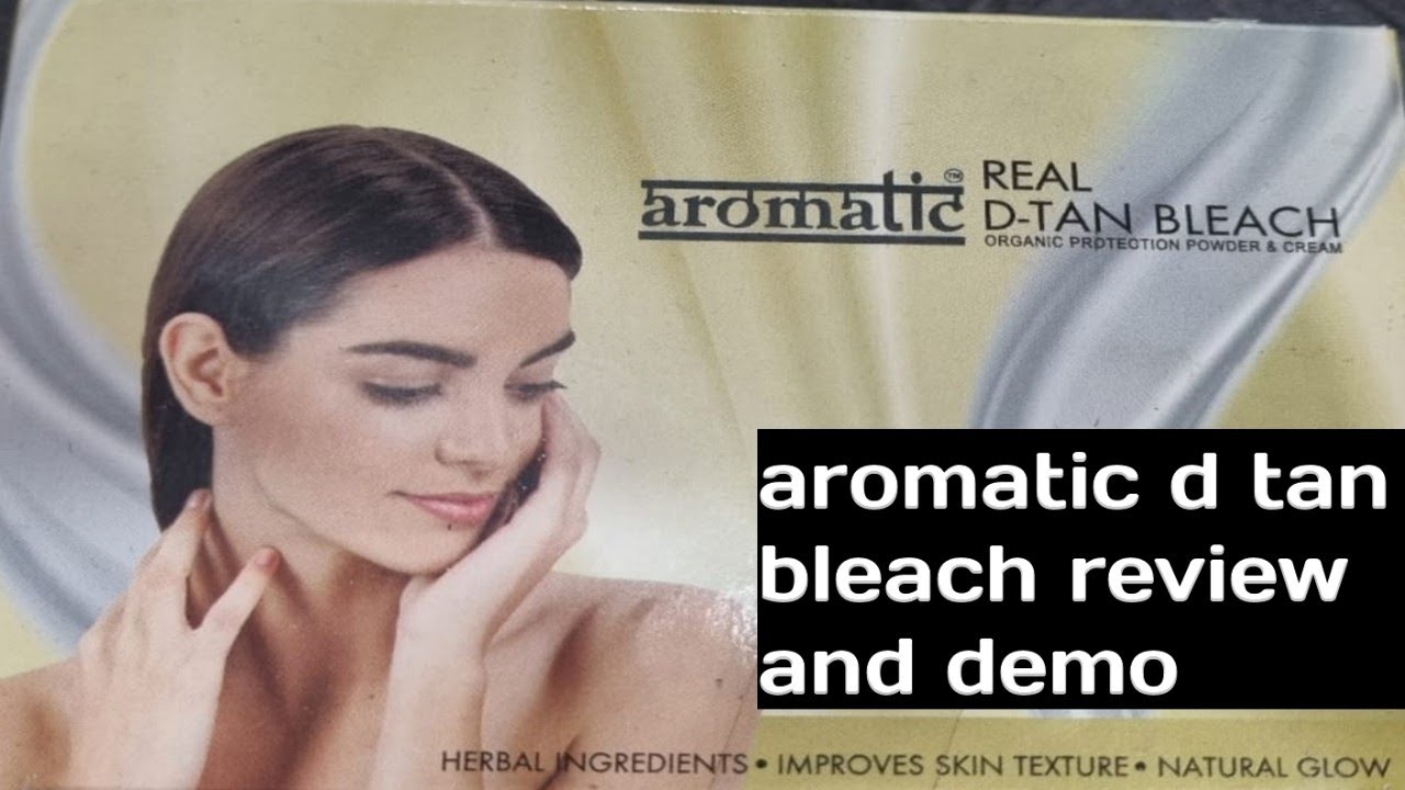 aromatic d tan bleach review and demo step by step #queensbeaty @queens ...