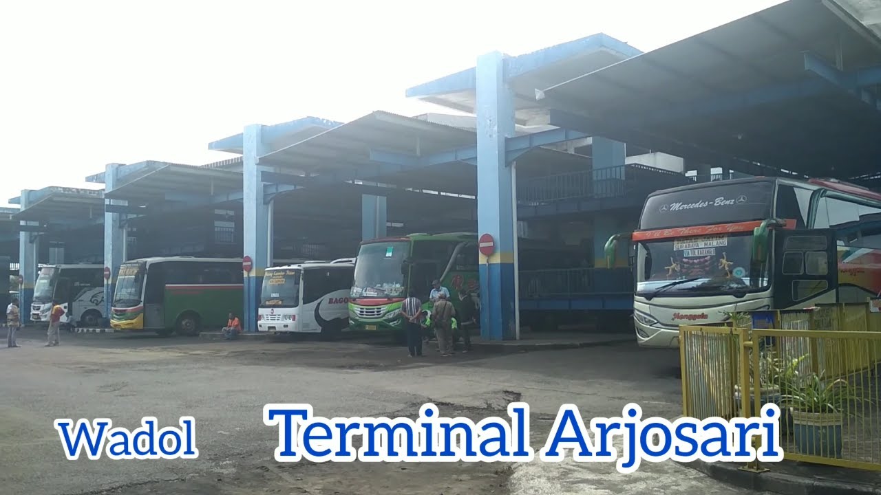 Kondisi Terkini Terminal Arjosari Kota Malang - YouTube