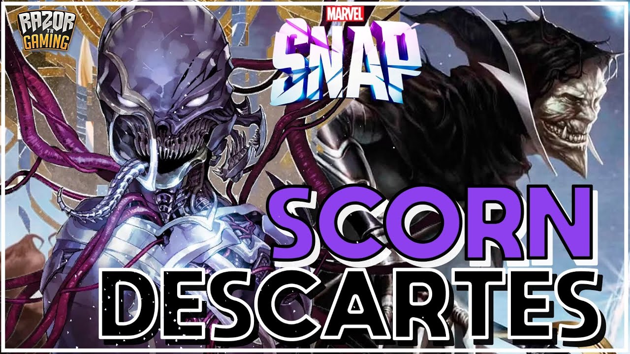 SCORN DESCARTES CON CORVUS 😈🃏 MARVEL SNAP - YouTube