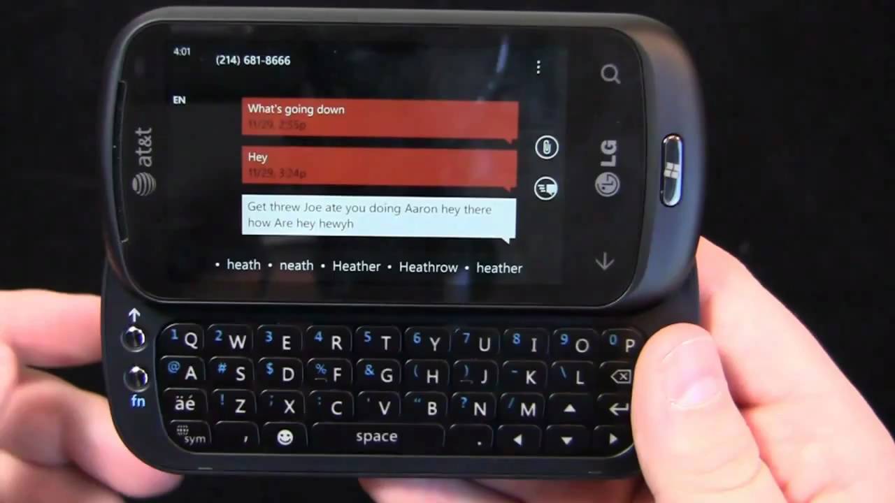 LG Quantum Review Part 1 - YouTube