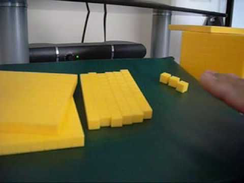 Base 10 Blocks Lesson 1 Intro and Explore - YouTube