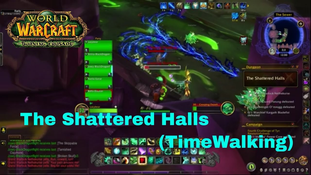 World of Warcraft:The Shattered Halls(Mistweaver 4/24/23) # ...