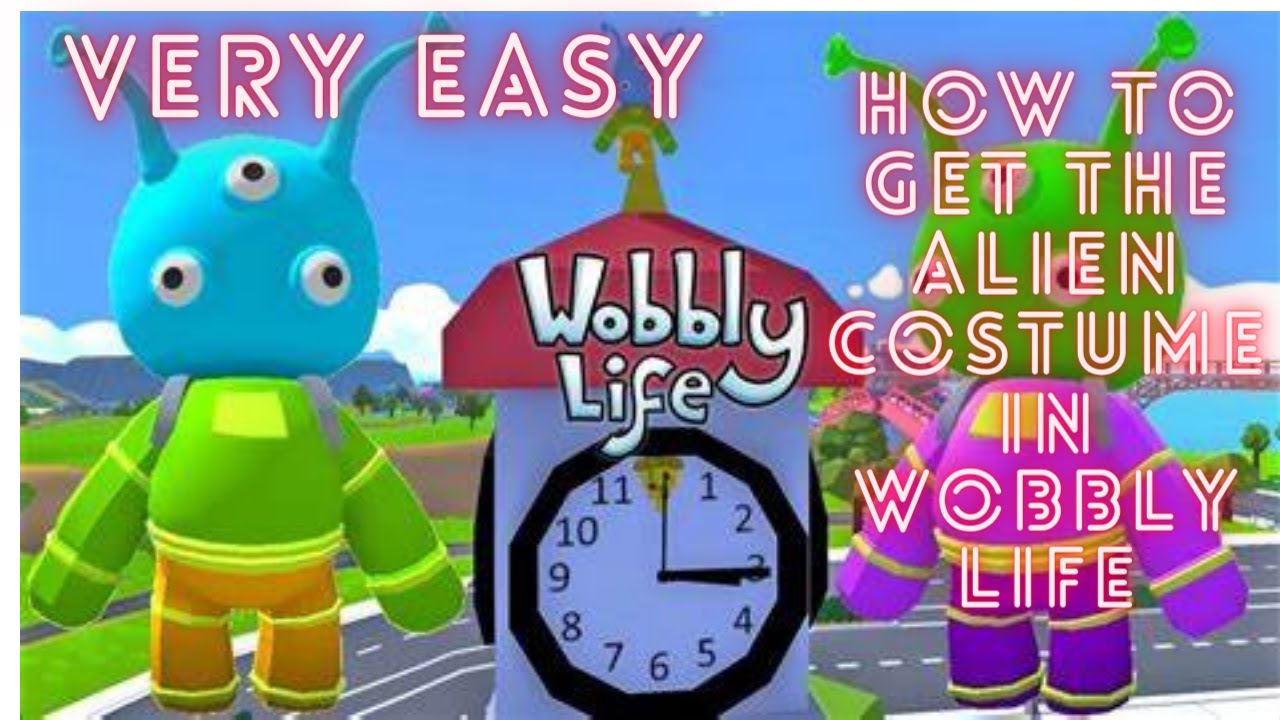 How to get an alien costume in Wobbly Life... - YouTube