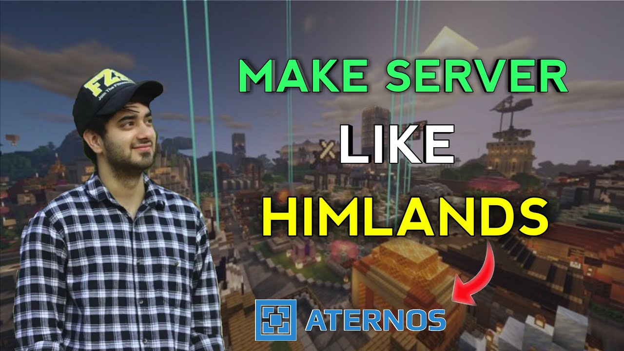How to Make smp like himlands aternos server.@ZOXLER Youtube - YouTube