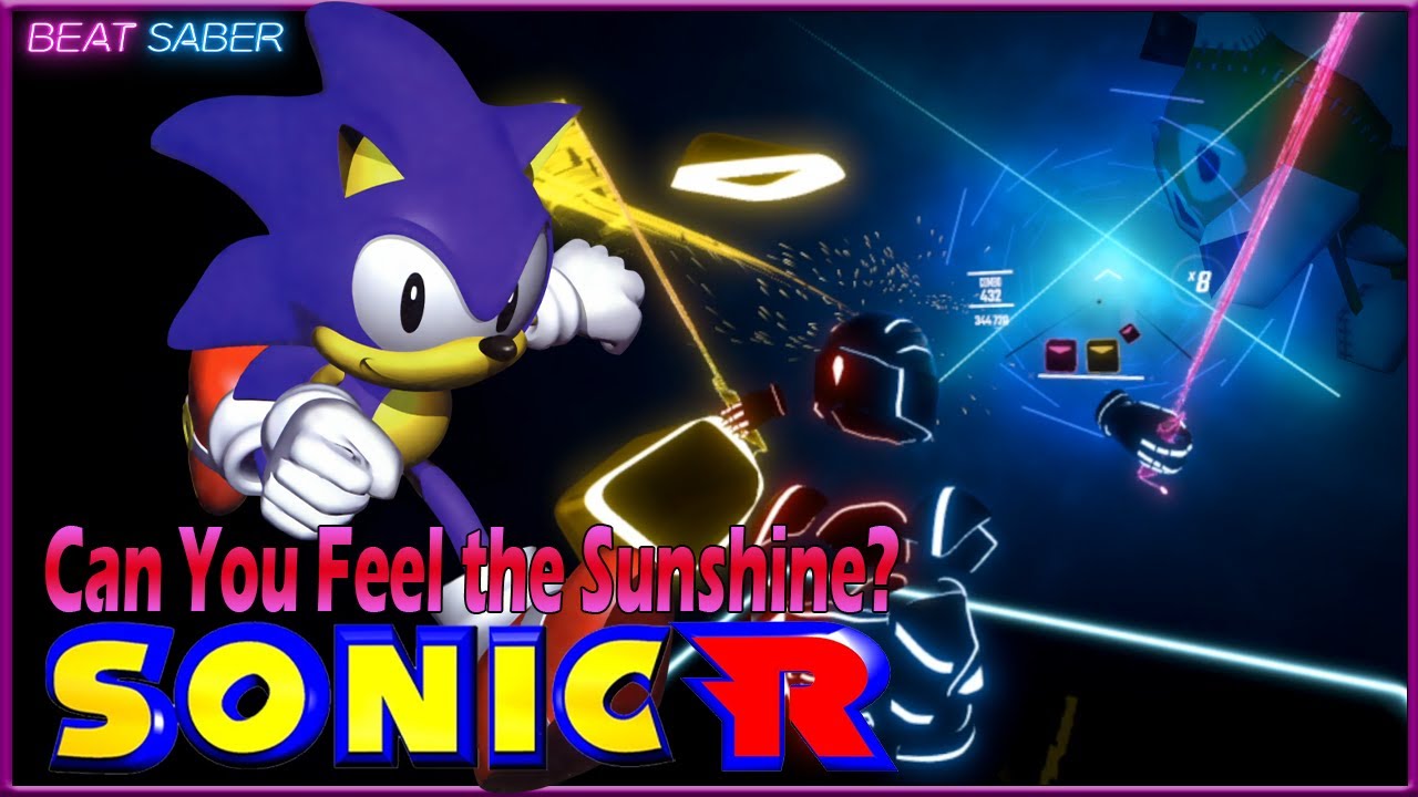 BEAT SABER | Can You Feel the Sunshine from Sonic R | Expert (2023 Map ...