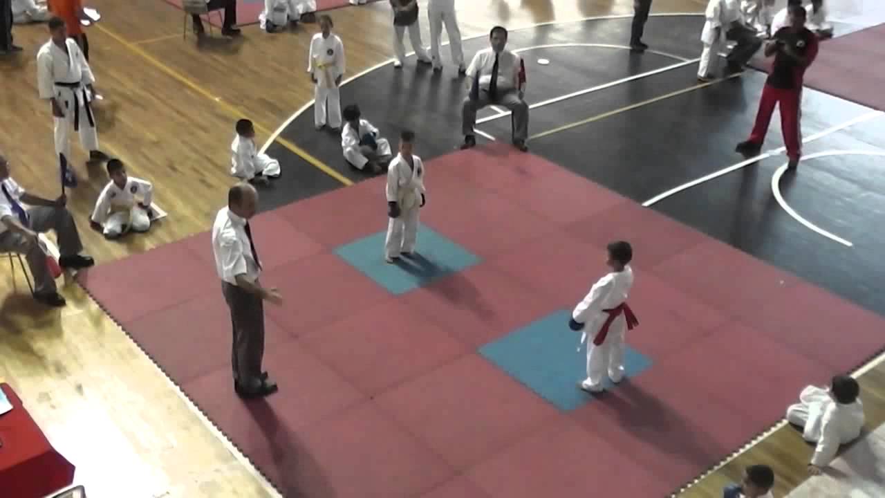 KARATE DO ISAAC AGUIRRE (42 CAMPEONATO TANABE 2015) - YouTube