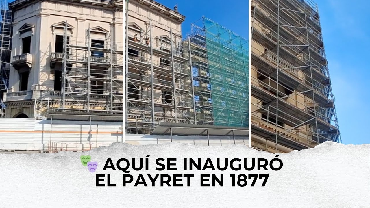 🎭 Aquí se inauguró el Payret en 1877 - YouTube