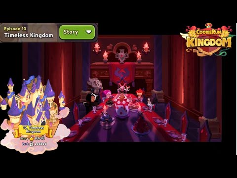 Cookie Run Kingdom : Chapter 10 Timeless Kingdom Stage 1-30 Gameplay ...