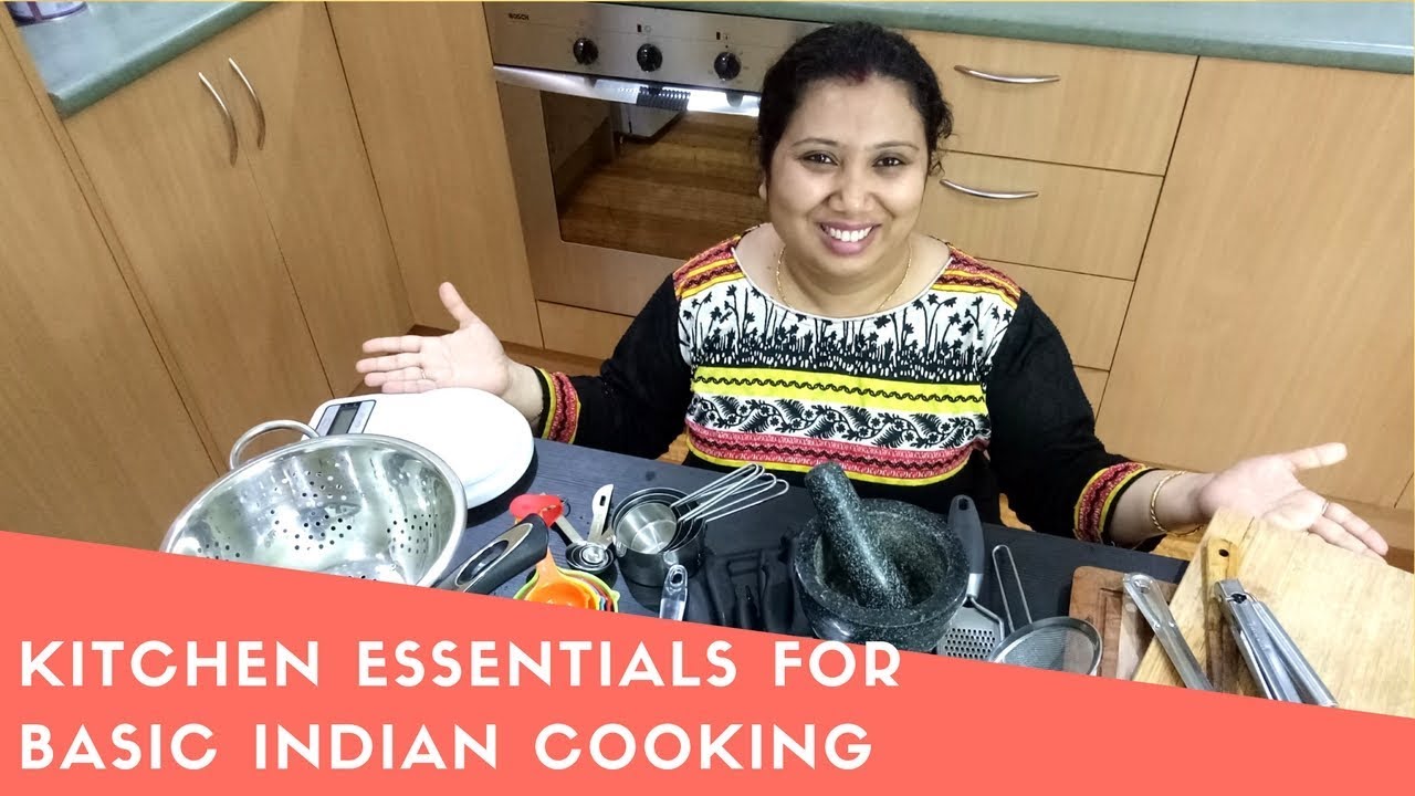 Kitchen Essentials for Basic Indian Cooking - Bengali Monday Vlog #56 ...