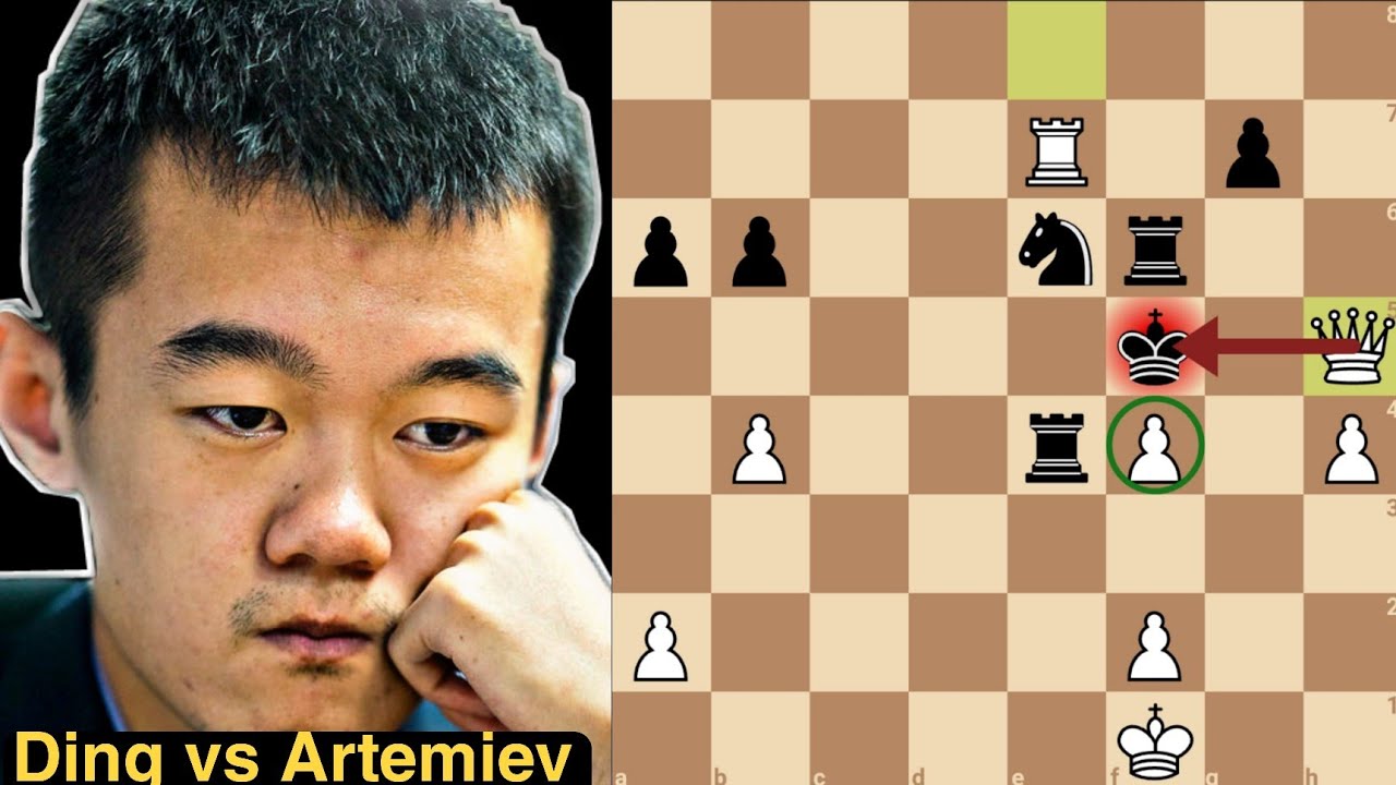 One of the Most Brutal Games of Ding Liren | Ding vs Artemiev ...