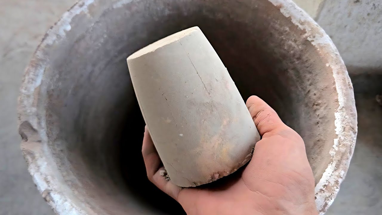 Soft Mud ️ ️ Crumbling in clay pot so Satisfying Asmr Like Share ...