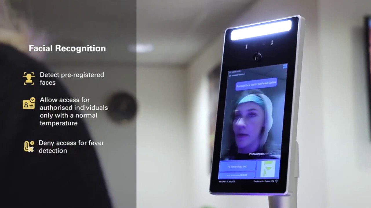 Contactless Thermal Imaging Temperature Monitor Camera System - YouTube