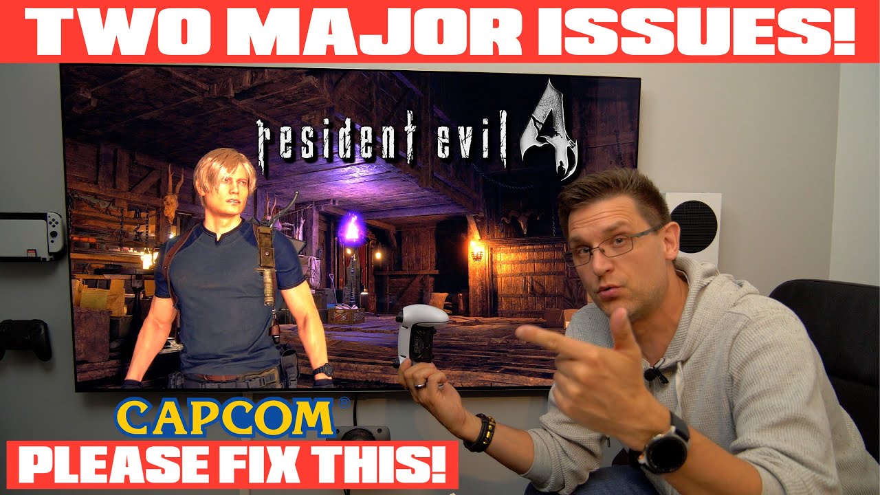 We Have 2 Major Issues In Resident Evil 4 Remake - CAPCOM Please Fix This ASAP - YouTube