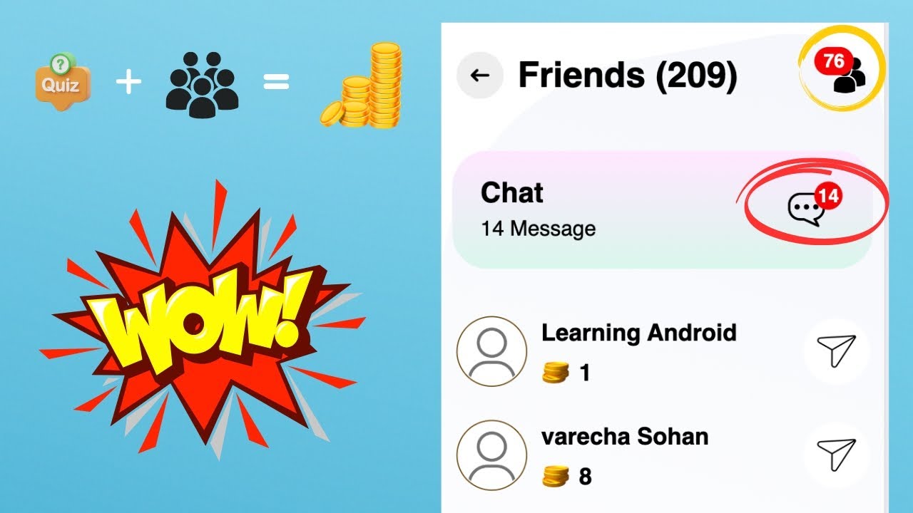 How to sent friend request & coin on edutor app | Edutor app | Edutor ...