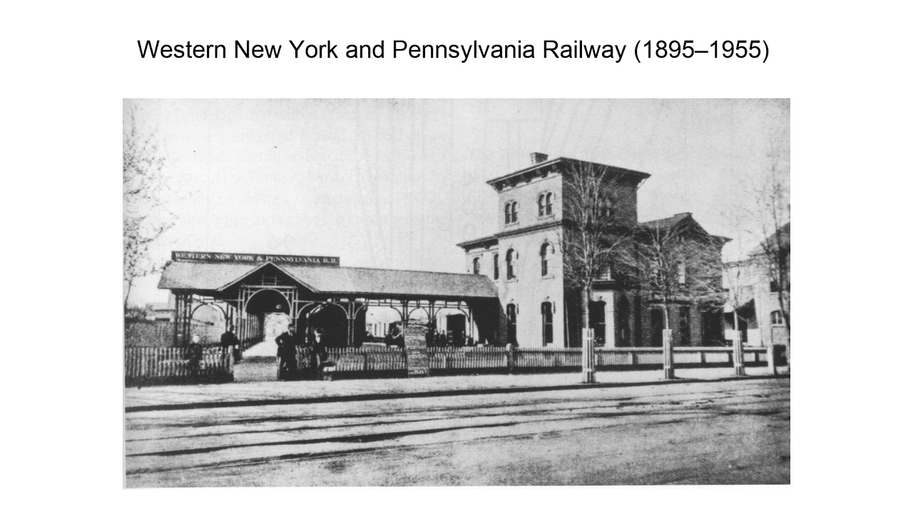 Western New York And Pennsylvania Railway (1895–1955) - YouTube