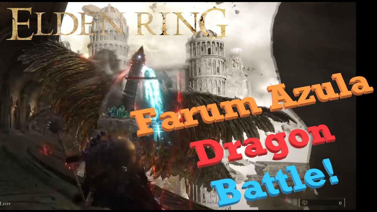 Farum Azula Dragon Fight - Elden Ring - YouTube