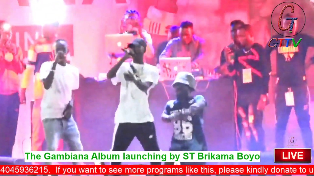 GAMBIANA ALBUM LAUNCHING BY ST BRIKAMA BAYO LIVE PT1 - YouTube