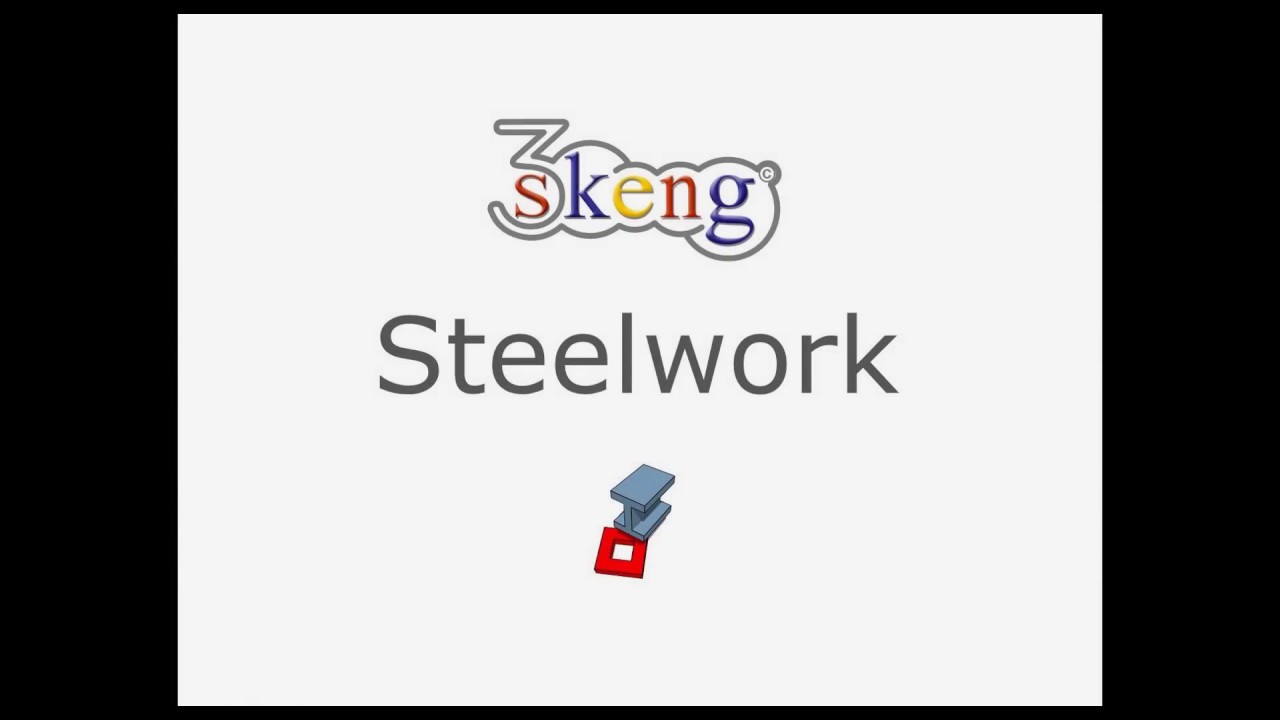 การใช้งาน 3Skeng Steel Tool บน SketchUp - YouTube