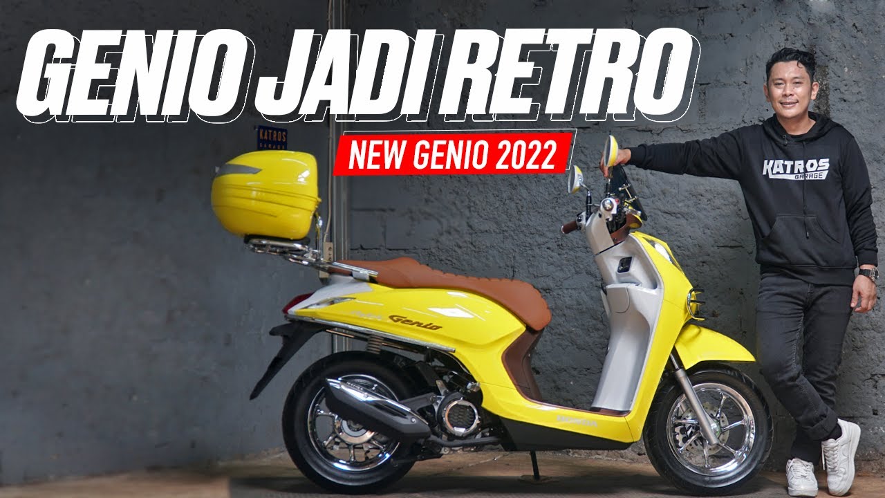 Modifikasi Honda New Genio 2022 #AtenxKatros - YouTube