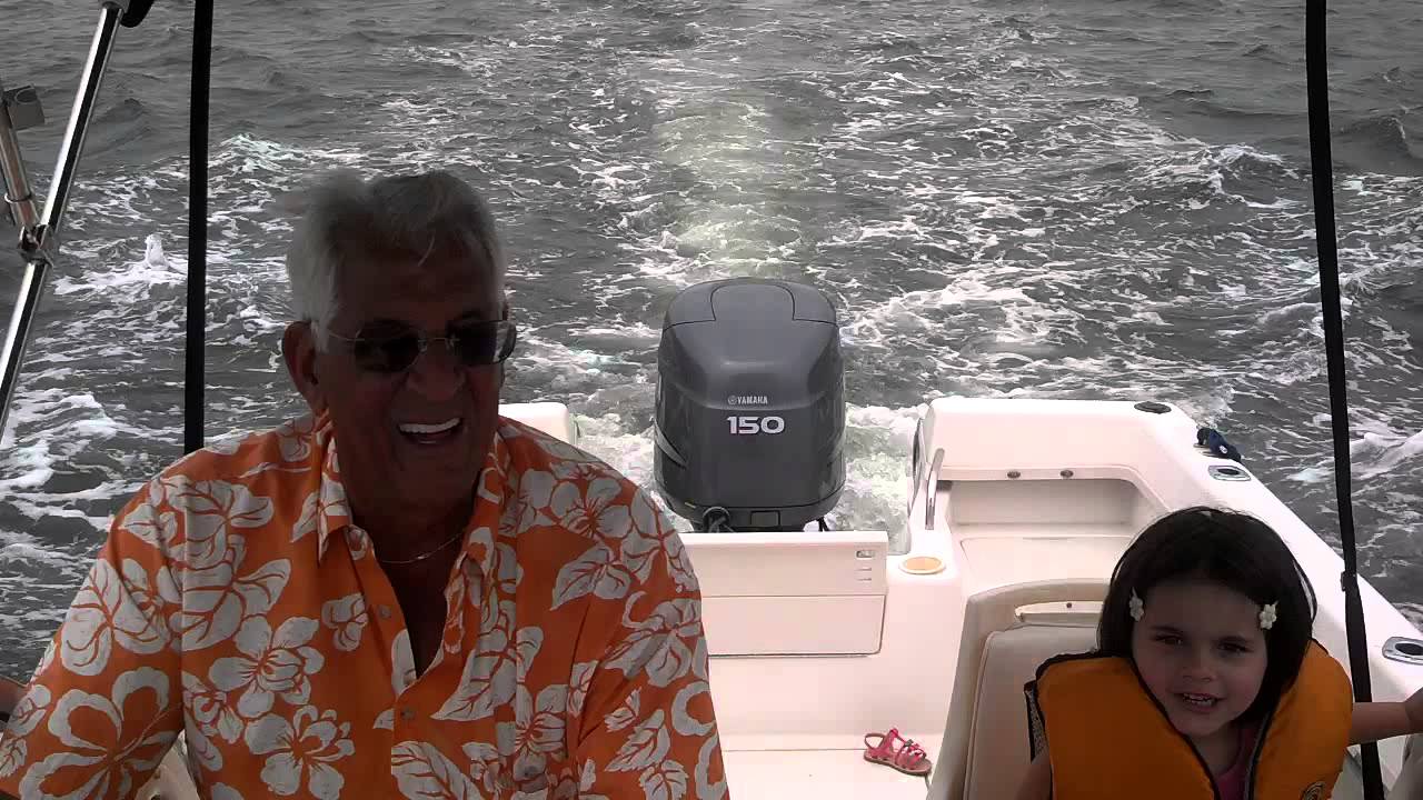 Boating in Long Island Sound - YouTube