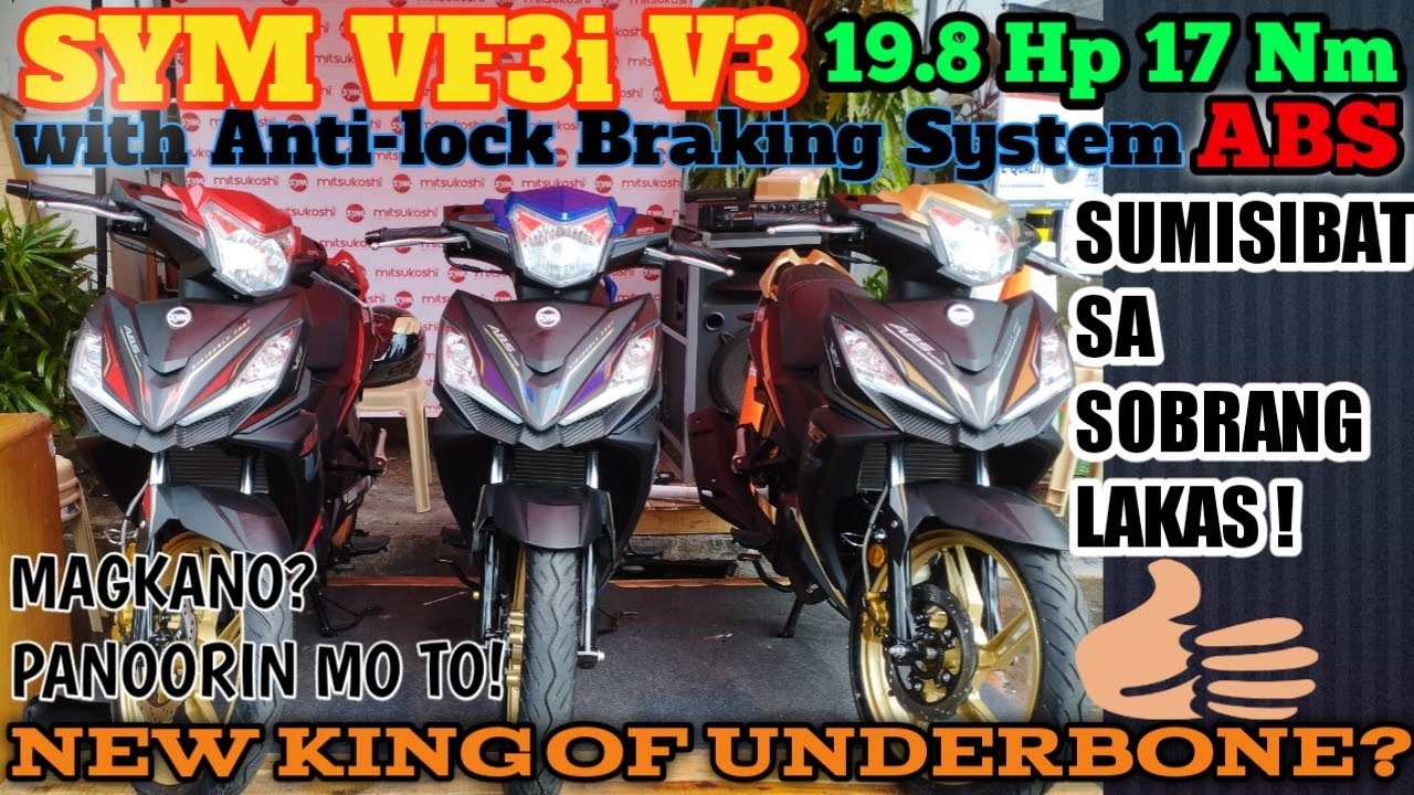 SYM VF3i V3 ABS First Ride & Initial Impression Tagalog - YouTube