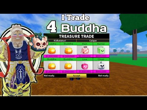 I Trade 4 Buddha and 1 T-REX to see what there gonna offer in BLOXFRUIT ...