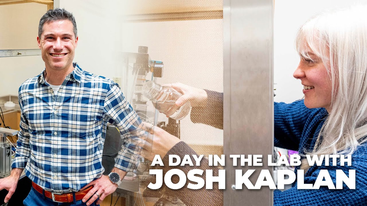 A day in the lab with researcher Josh Kaplan - YouTube