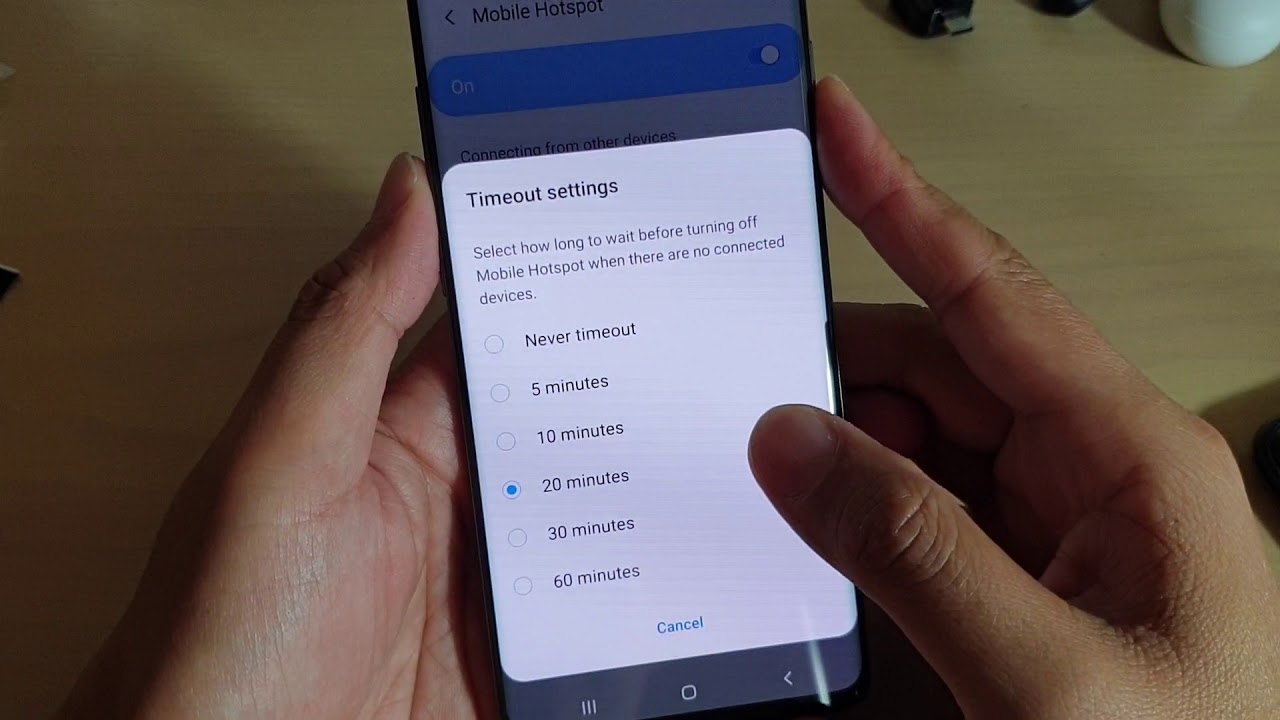 Samsung Galaxy S10 S10 How To Set Mobile Hotspot Timeout YouTube samsung-galaxy-s10-s10-how-to-set-mobile-hotspot-timeout-youtube