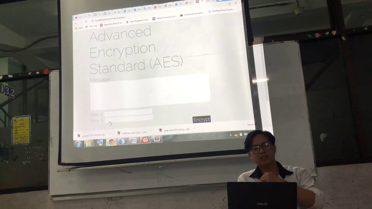 Aplikasi Kriptografi Menggunakan Metode Algoritma Advanced Encryption ...