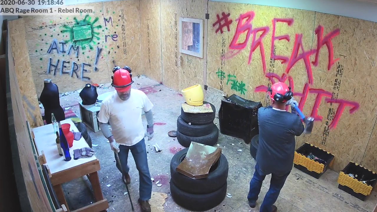 ABQ Rage Room - Rebel Room - 6/30/20 - YouTube