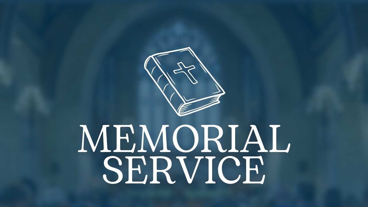 Memorial Service - Charlotte Jo Wilson Hoyle - YouTube