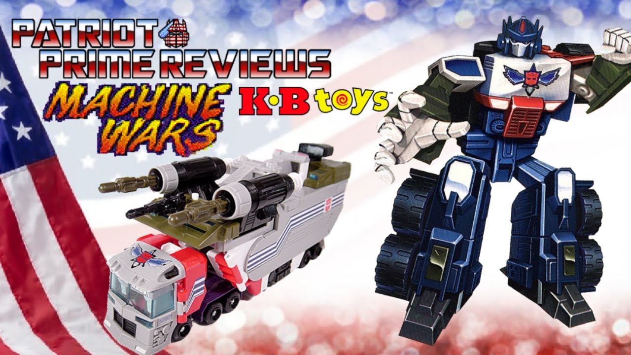 Patriot Prime Reviews 1997 Transformers Machine Wars Optimus Prime ...