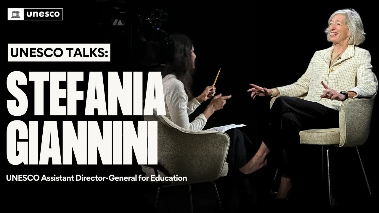 UNESCO Talks: interview with Stefania Giannini, UNESCO Assistant ...
