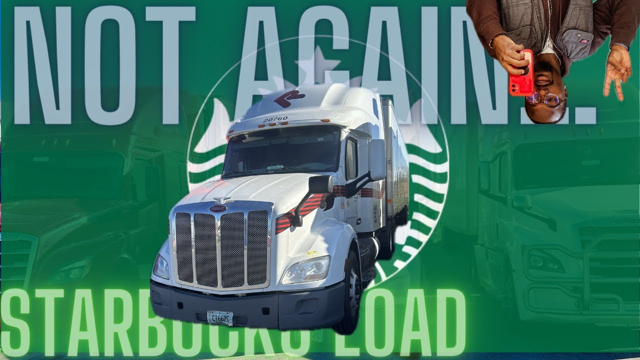 STARBUCKS Load then back to the shop /SAP TRUCKING/ - YouTube