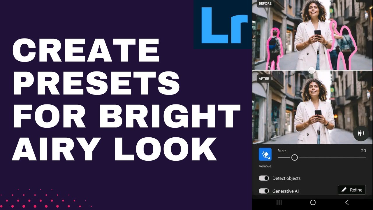 How to Create Lightroom Presets for Bright Airy Look 2026? - YouTube
