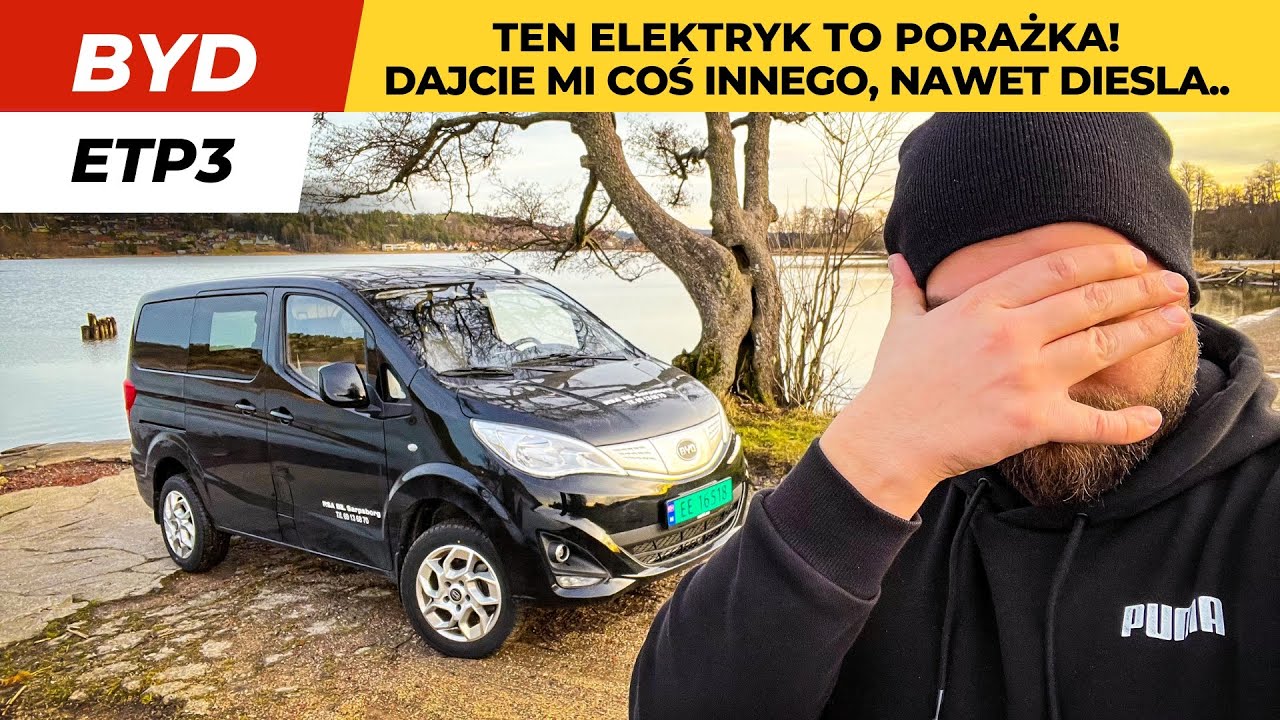 BYD eTP3 - Test zasięgu i zużycia. To chyba najgorszy EV jakiego ...