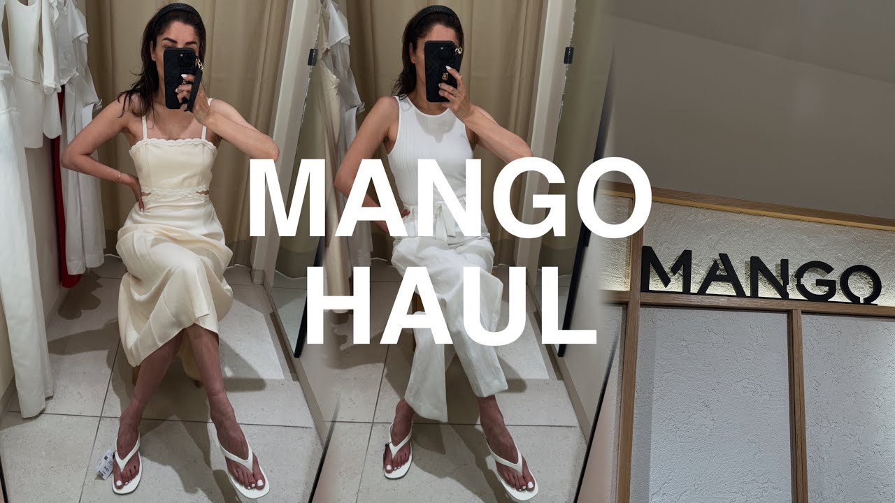 THE ULTIMATE MANGO TRY ON HAUL | The Allure Edition - YouTube