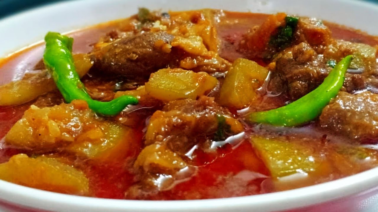 Lauki Gosht Ka Salan | Lauki Gosht Ki Tasty Aur Asaan Recipe | Lauki ...