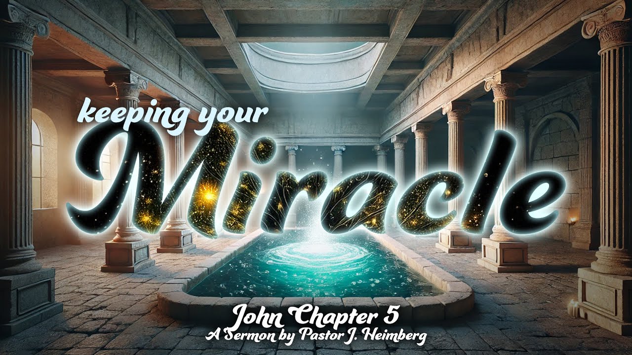 Keeping Your Miracle - Ps Jonathan Heimberg - YouTube
