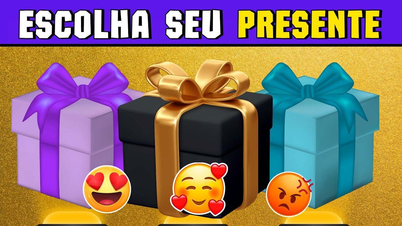 Escolha O Seu Presente Black Blue Purple 🎁🎁 Elige Tu Regalo 🎁 Choose