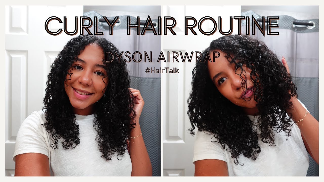 Curly Hair Routine|Easy Way to Curl Your Hair - YouTube