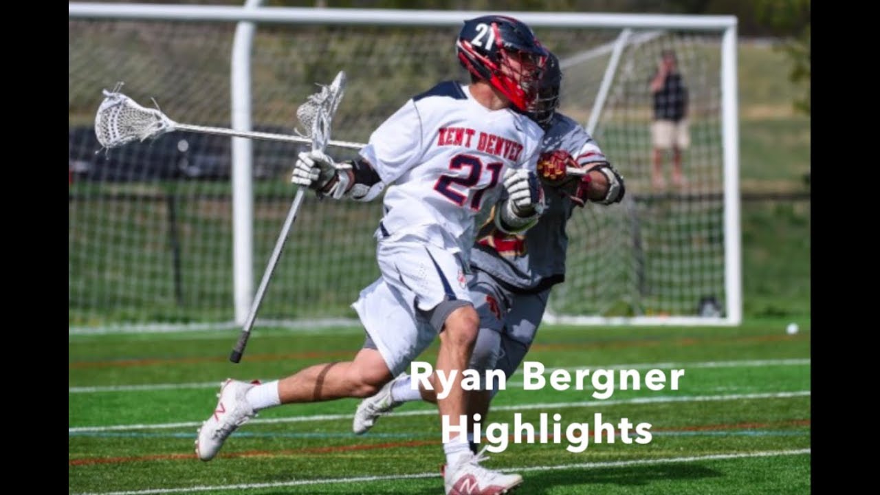 Ryan Bergner (Bryant Commit) 2017 Spring Lacrosse Highlights - Kent ...