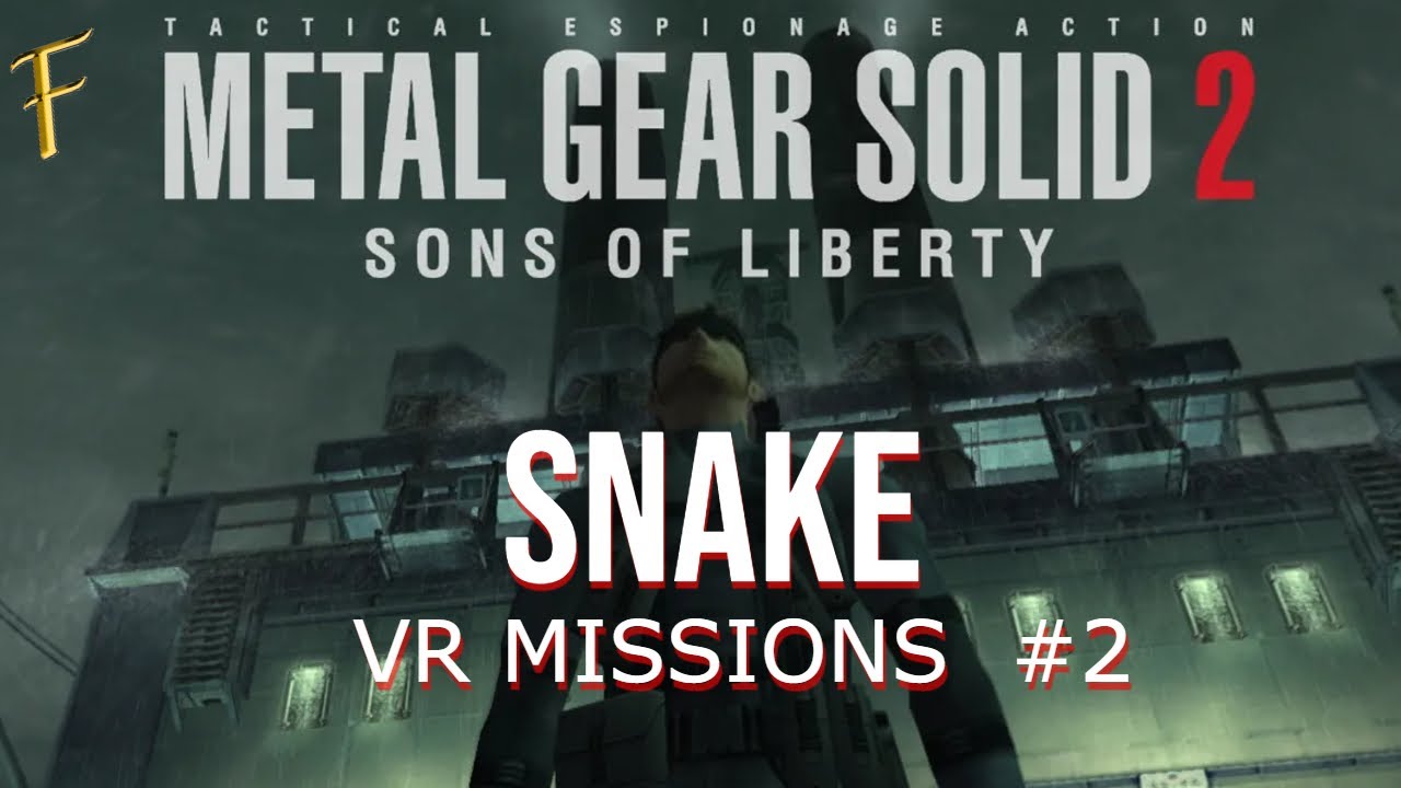 Metal gear solid 2: VR Missions Snake #2 - YouTube