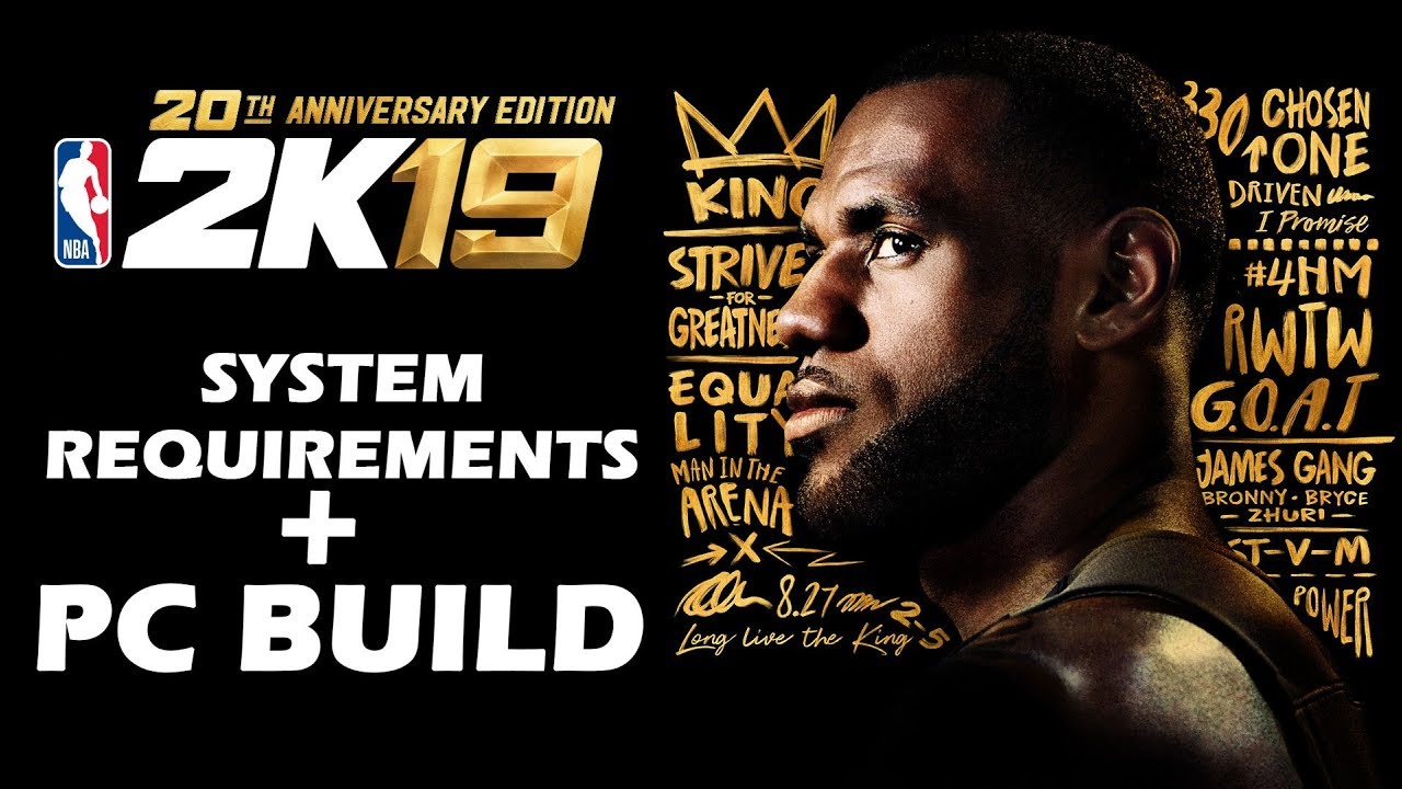 PC BUILD for NBA 2K19 - YouTube