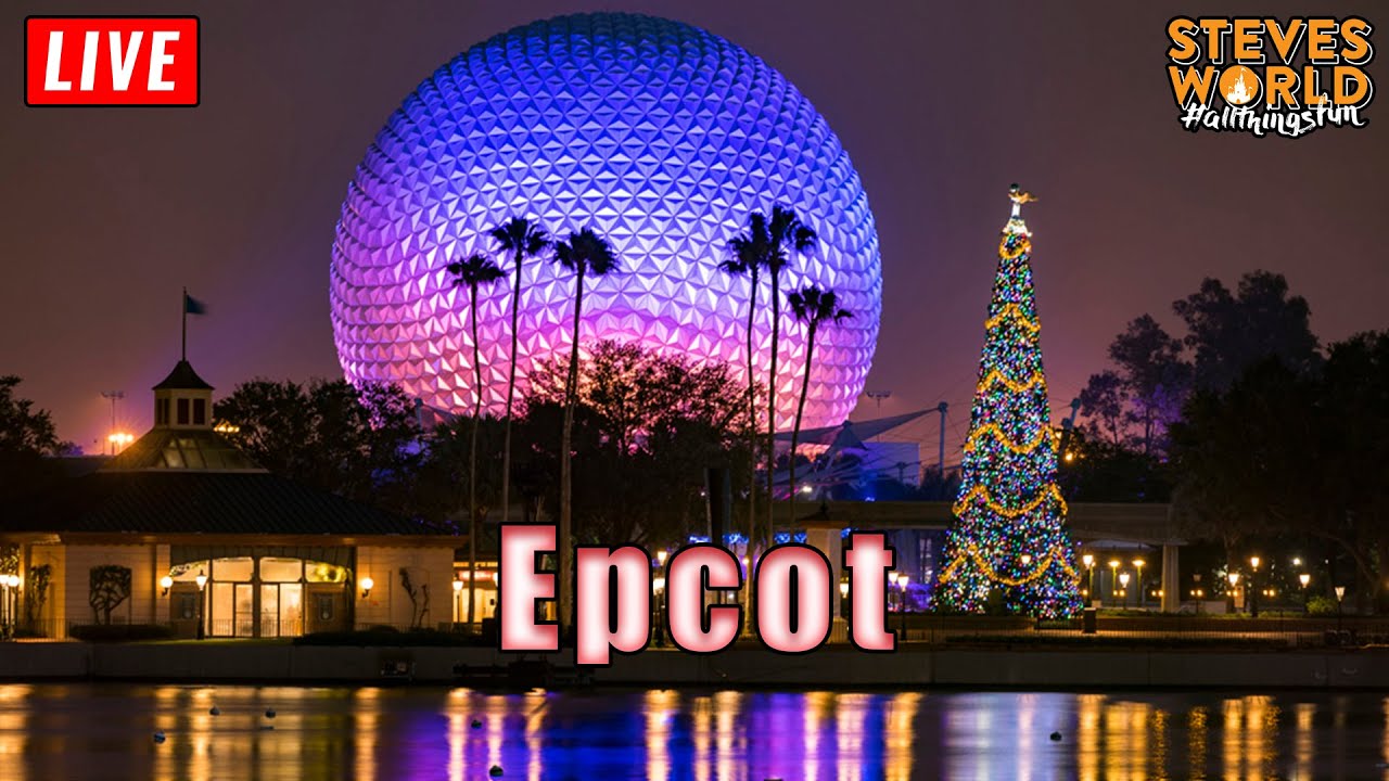 🔴 LIVE: An Evening At Epcot | Walt Disney World Live Stream 11-28-22 ...