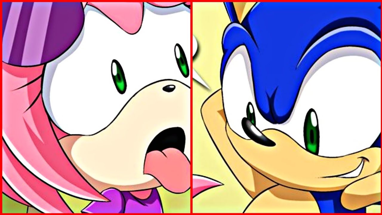 Sonic x Amy Rose Primera Cita | Comic Dub - YouTube
