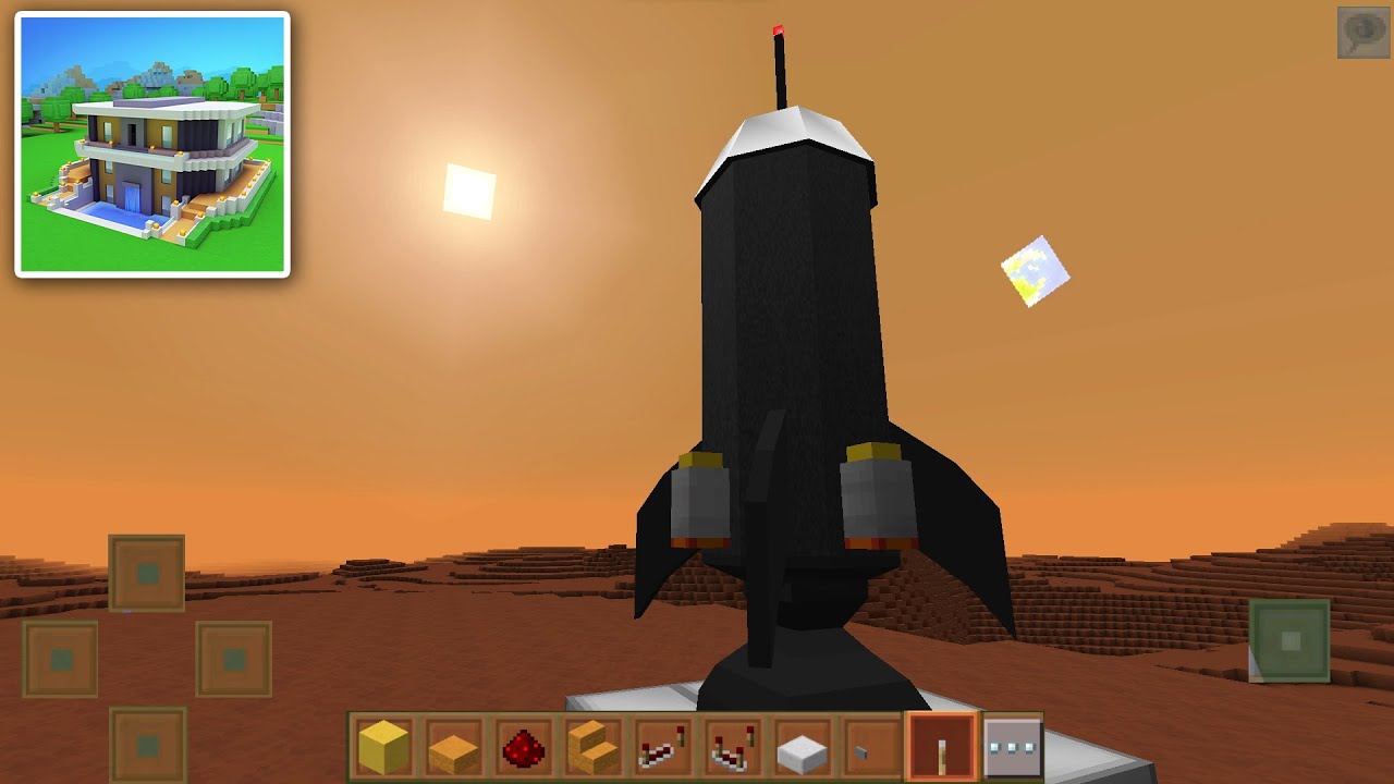 How to Fly To The MARS in CRAFT WORLD - YouTube