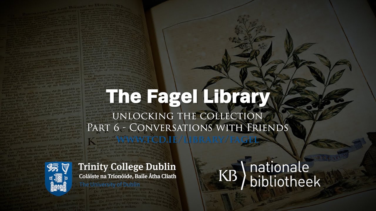 Unlocking the Fagel Collection - Conversations with friends - YouTube