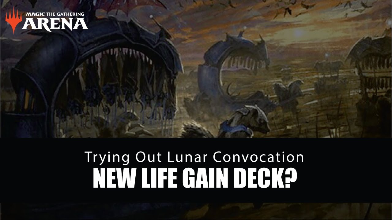 MTG Arena | Trying Out Lunar Convocation | Standard Orzhov | BLB - YouTube