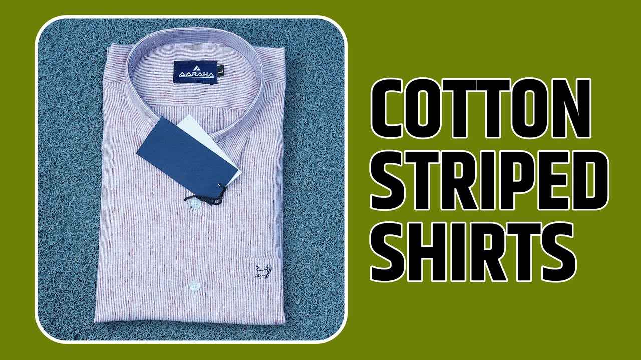 Branded Striped Cotton Shirts Collection For Men | 1 Piece Courier ...